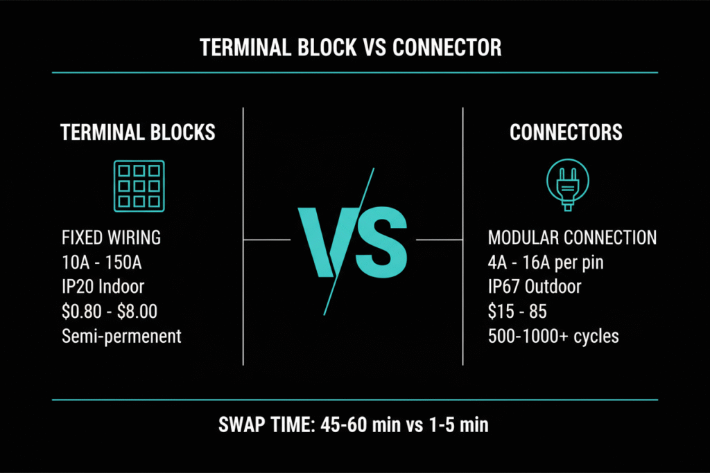 Terminal Block vs Connector: - willele.com