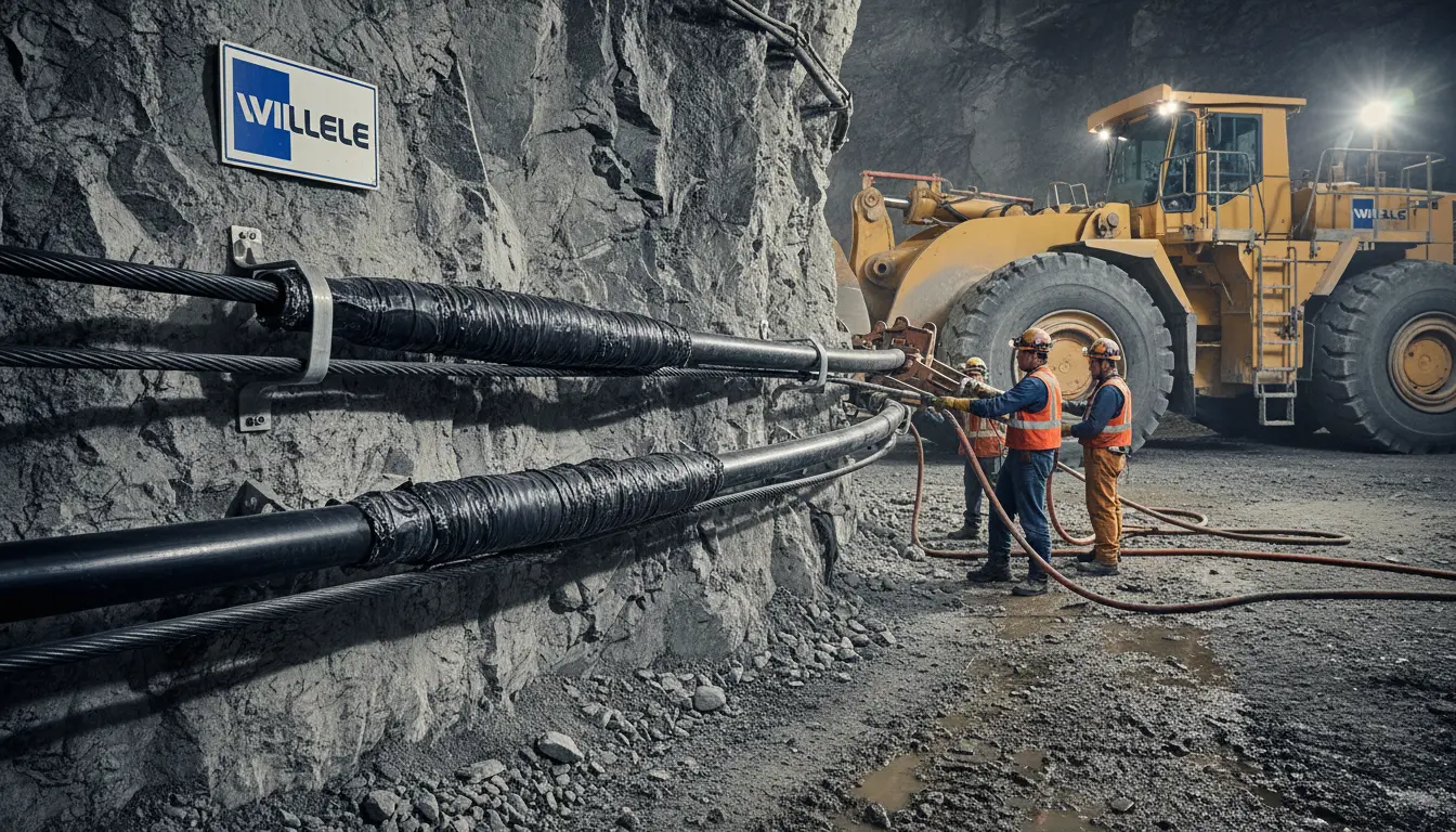 Mining Industry Cable Protection Using Heat Shrinkable Tubes - willele.com
